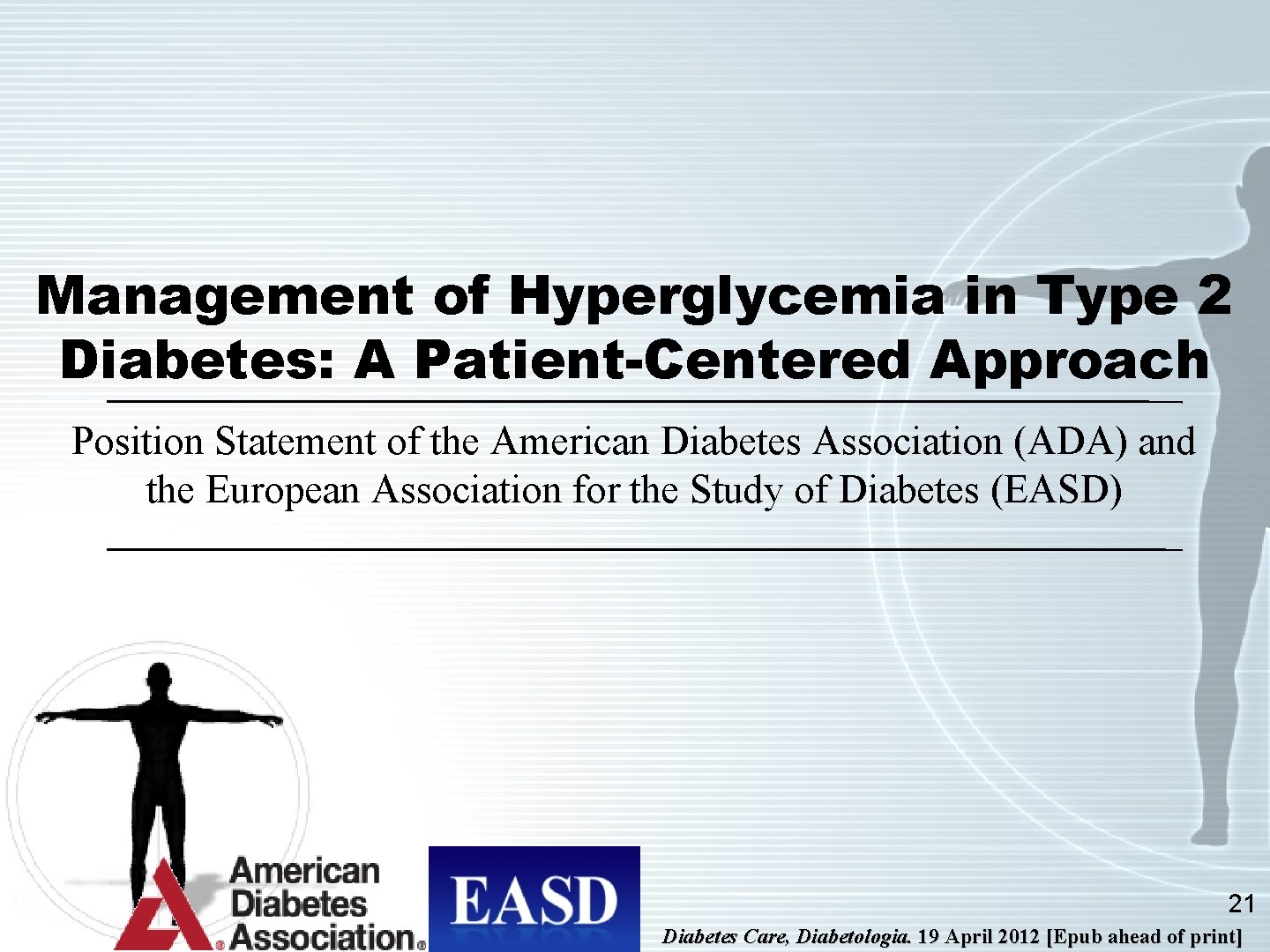 Diabetes New Medications New Guidelines Tara Dall MD