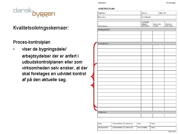 Dansk Byggeris Kvalitetssikringskoncept 2008 Prsentation af ...
