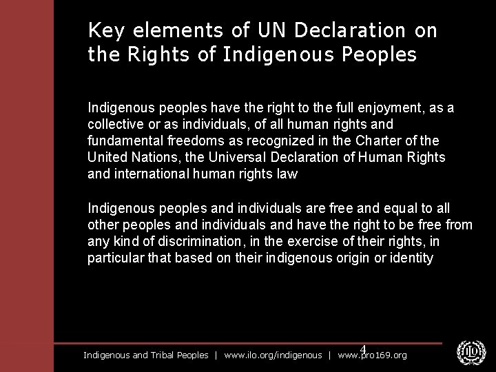 Declaration on the Rights of Indigenous peoples UNDRIP