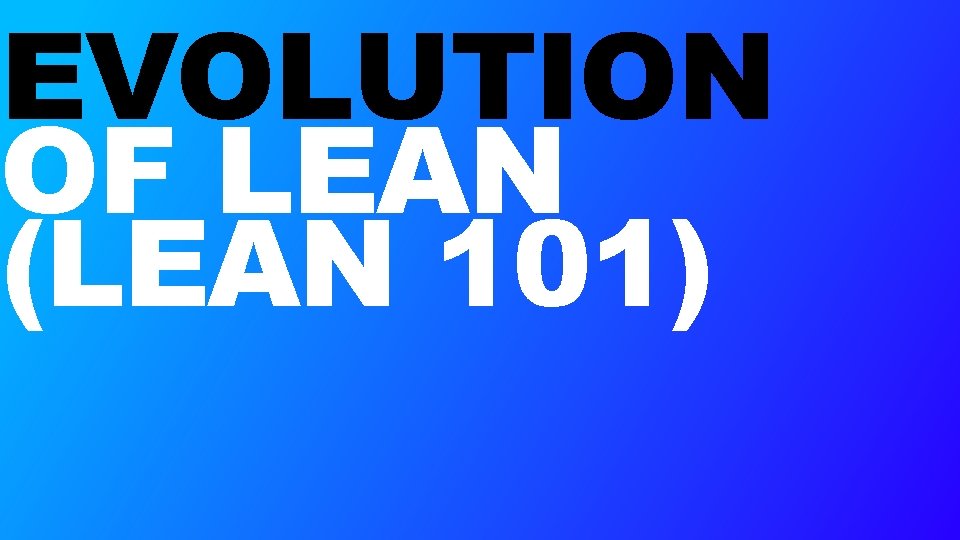 EEnterprise National Meeting LEAN TRAINING Bert Kovacs Kelton