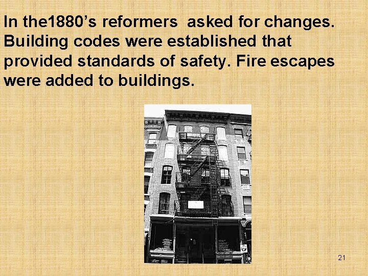 Chapter 21 A New Urban Culture 1865 1914