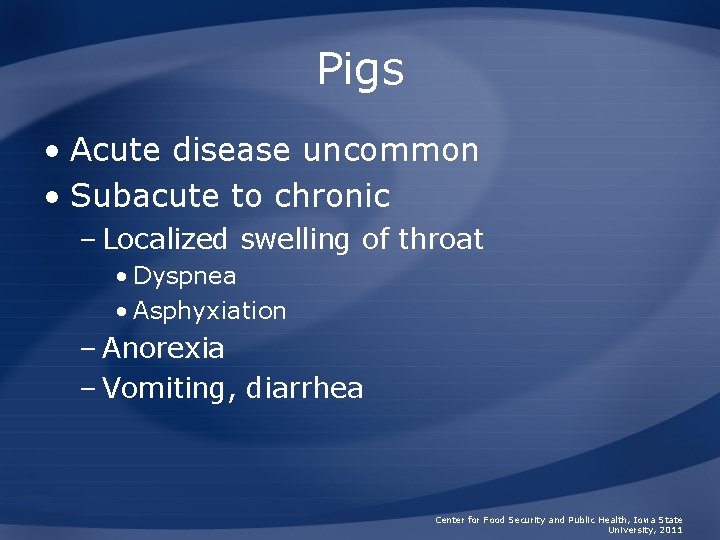 Livestock Diseases 1 Anthrax Overview 1 2 3