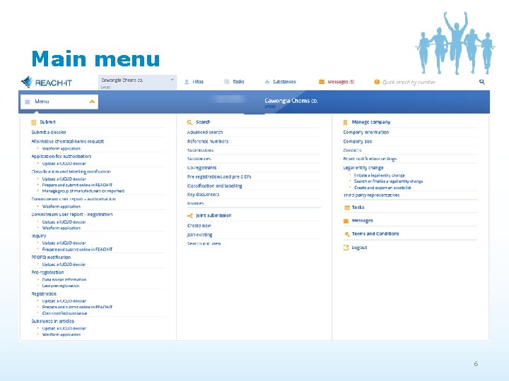 REACH 2018 Submit your registration dossier Purpose of