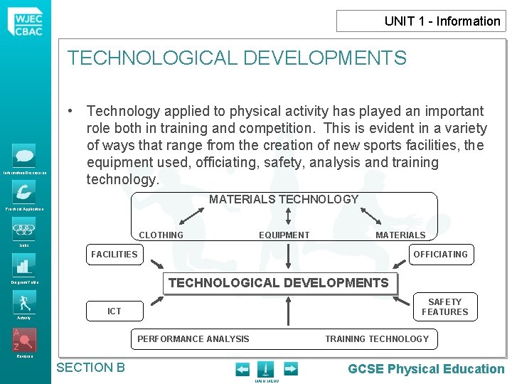 UNIT 1 Information TECHNOLOGICAL DEVELOPMENTS InformationDiscussion ...