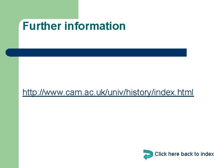 Cambridge Hinc lucem et pocula sacra By Index