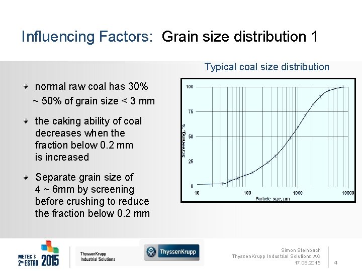Effects and impacts of components of coal handling