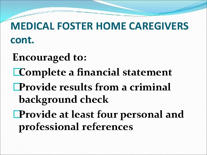 DURHAM VA MEDICAL CENTER MEDICAL FOSTER HOME PROGRAM