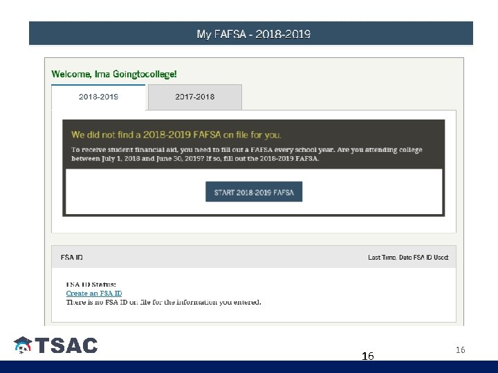 FINANCIAL AID 101 Paying for College Tennessee Student
