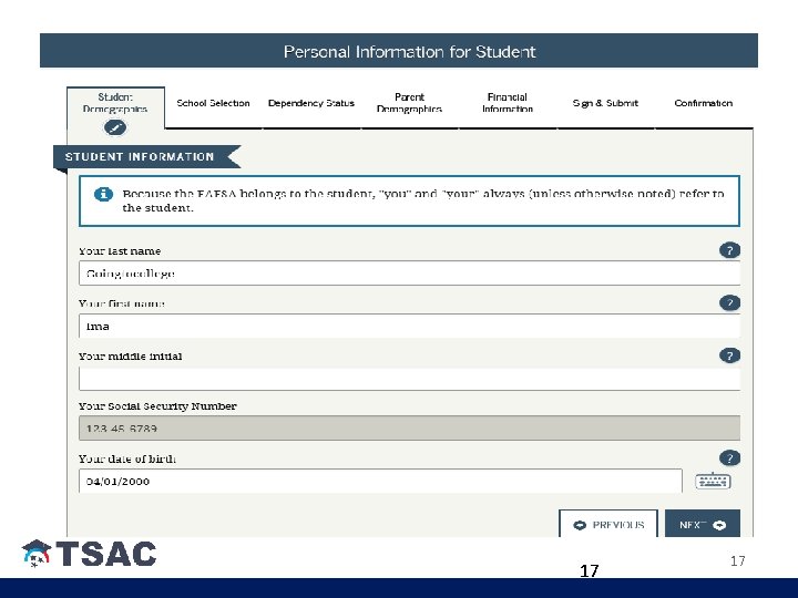 FINANCIAL AID 101 Paying for College Tennessee Student