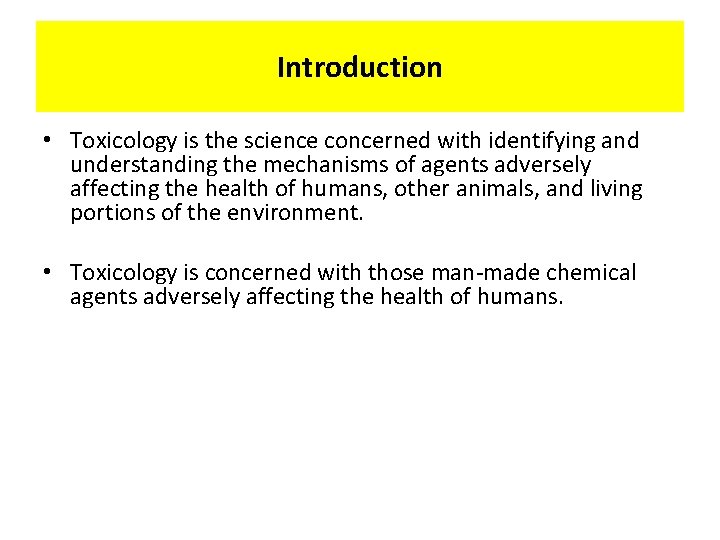 Experimental Toxicology Prof Dr ahan SAYGI NEU Faculty