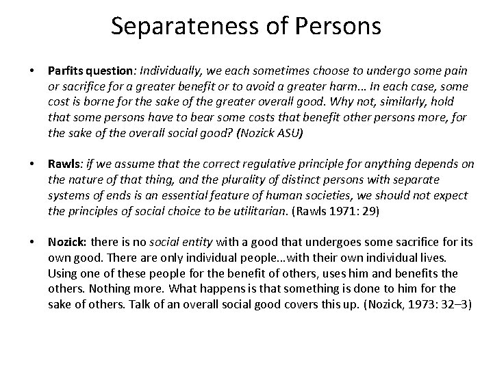 The Entitlement Theory Robert Nozick Utilitarianism Justice as