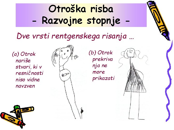 PROSTA RISBA RAZVOJNA PSIHOLOGIJA I 3 VAJA Otroka