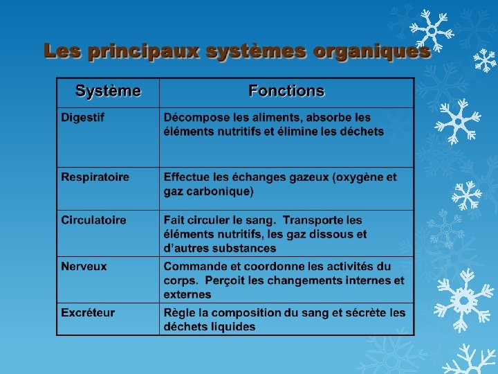 MODULE 2 Les cellules et les systmes organiques