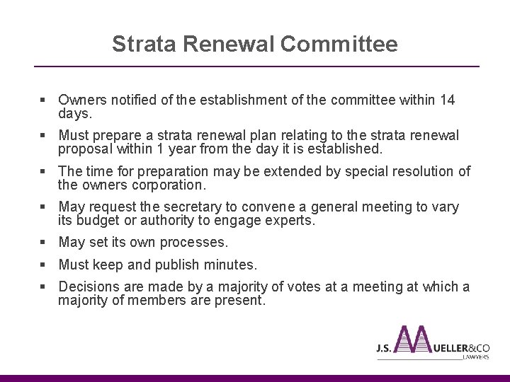 Legalwise Seminar 27 November 2015 Review of Strata
