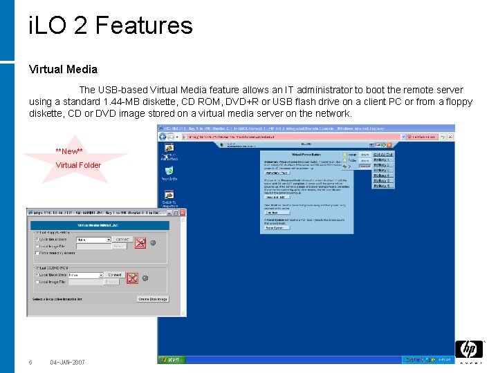 HP Blade Workstation Management Tools Summer 07 Update