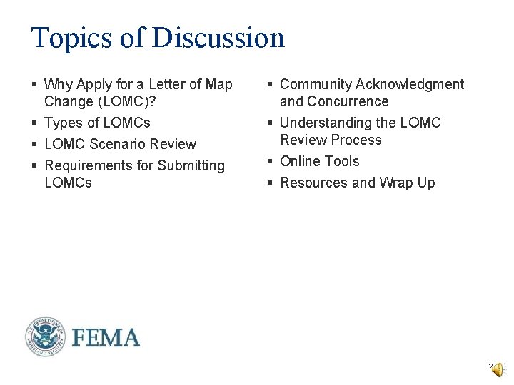 Letter of Map Change Fundamentals FEMA Region III