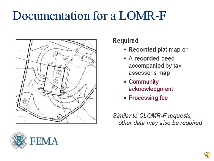 Letter of Map Change Fundamentals FEMA Region III