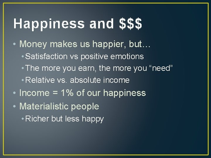 Happiness Causes and Actions What is happinesswellbeing Positive