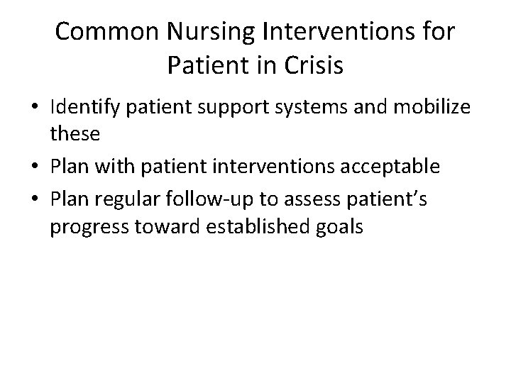 Crisis and Disaster Chapter 17 Concept of Crisis