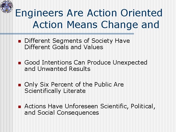 Engineerings Impact on Society Stanley M Howard Ph