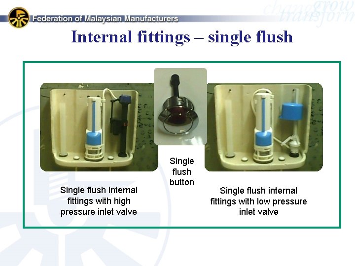 RIGHT FROM THE START SANITARY WARE TECHNICAL INFORMATION