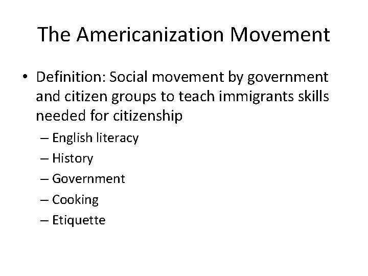 The Challenges of Urbanization THE STORY TO DATE