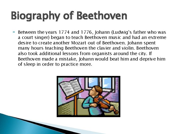 th 7 Beethoven and his symphony Power Point