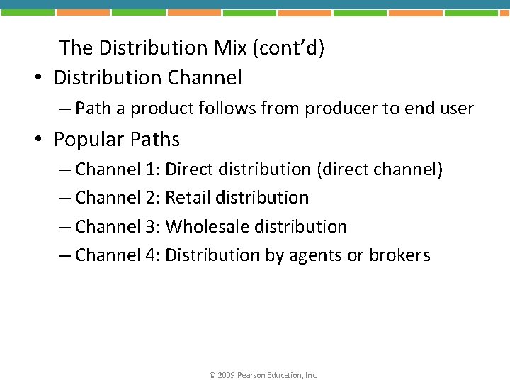 12 chapter Pricing Distributing and Promoting Products Business