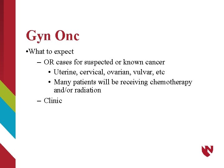 OBGyn Pearls A student guide Objectives General knowledge