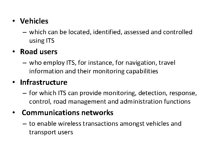 CALM outline Overview of the CALM Concept What