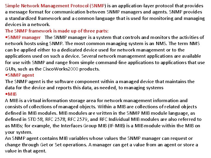 Mastering SNMP Notes 25122010 Simple Network Management Protocol