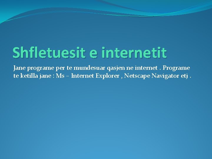 Softueri Aplikativ Programet perpunimin e tekstit Programet e