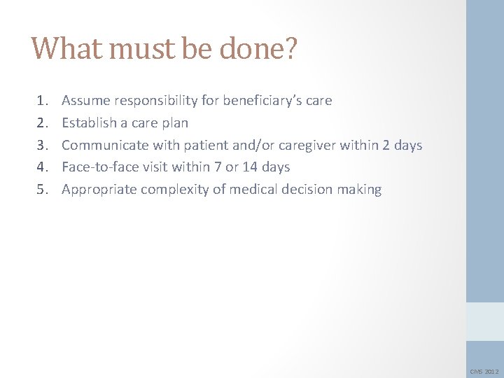 Transitional Care Management Billing Codes What are they