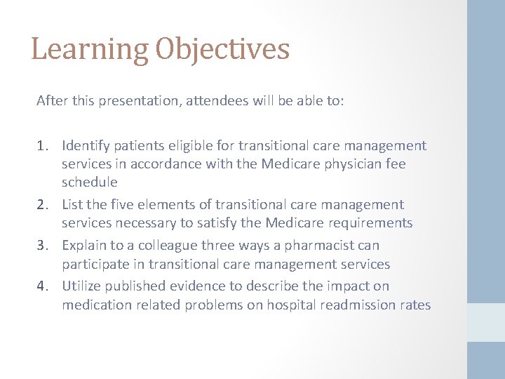 Transitional Care Management Billing Codes What are they