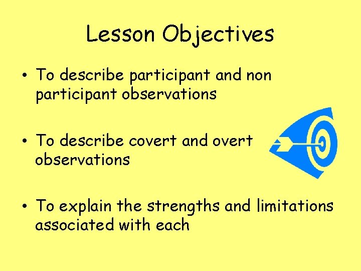 RECAP TAKE A WHITEBOARD Draw the following table