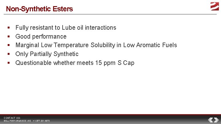 Lubricity Improvers and Treatment for Diesel Fuel NEW