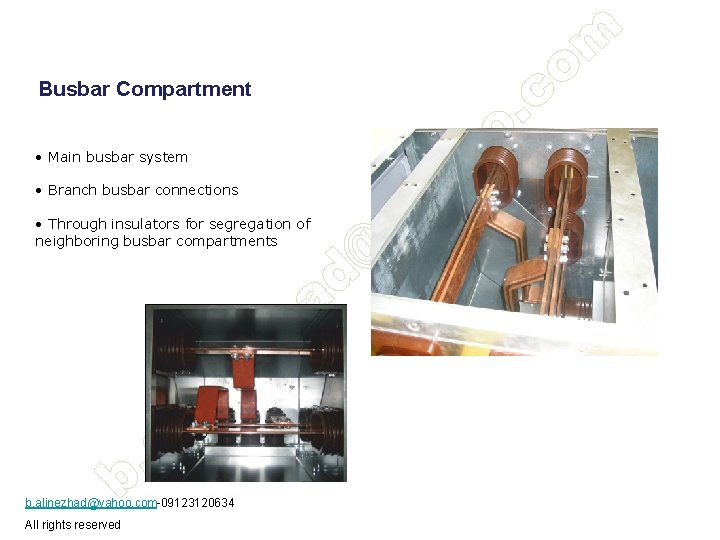 MV SWITCHGEAR b alinezhadyahoo com09123120634 All rights reserved