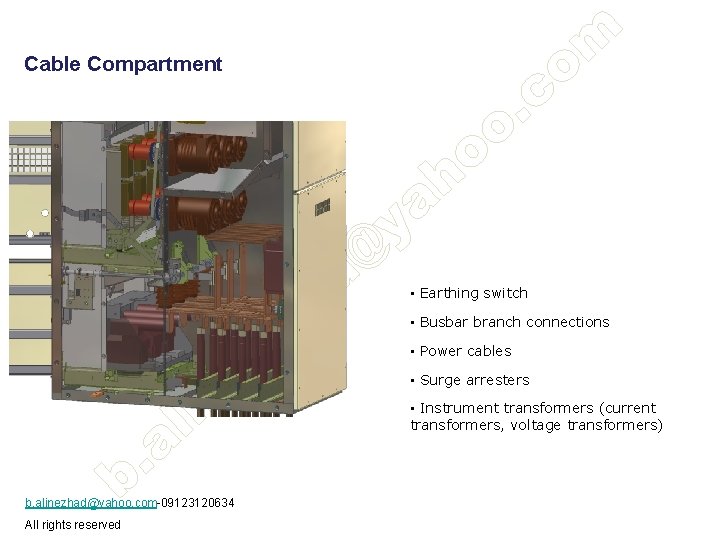 MV SWITCHGEAR b alinezhadyahoo com09123120634 All rights reserved