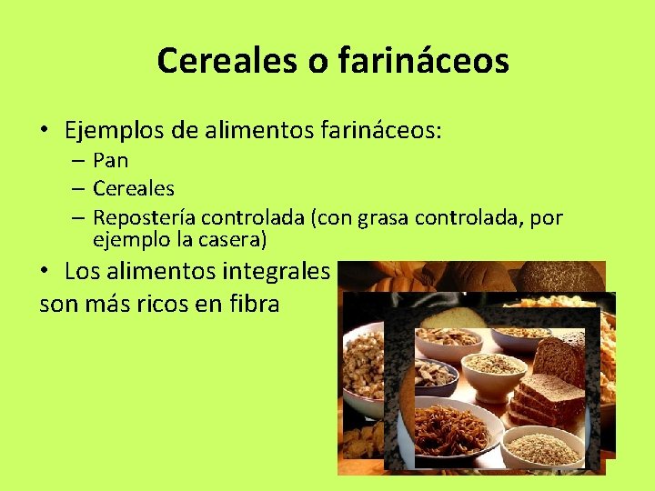 Contenido de un desayuno saludable Leticia Castillo Dolores