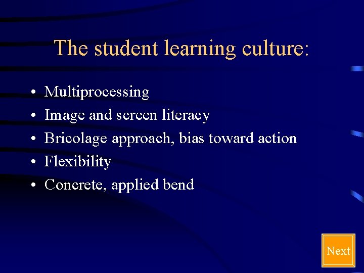 Todays students How do they learn Composed by