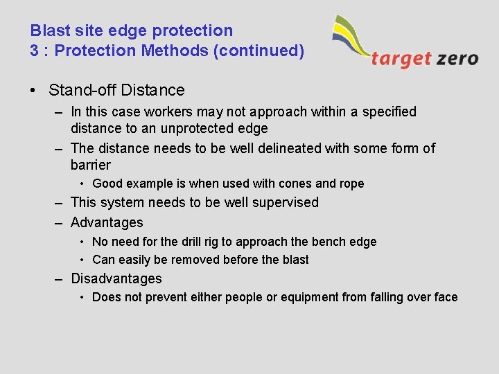 Drilling and Blasting Toolbox Talk 03 Blast Site
