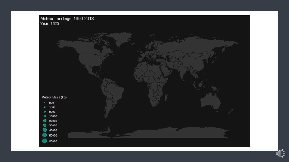 MAPPING METEORITE LANDINGS OVER TIME SARA VLAJIC METEORITE