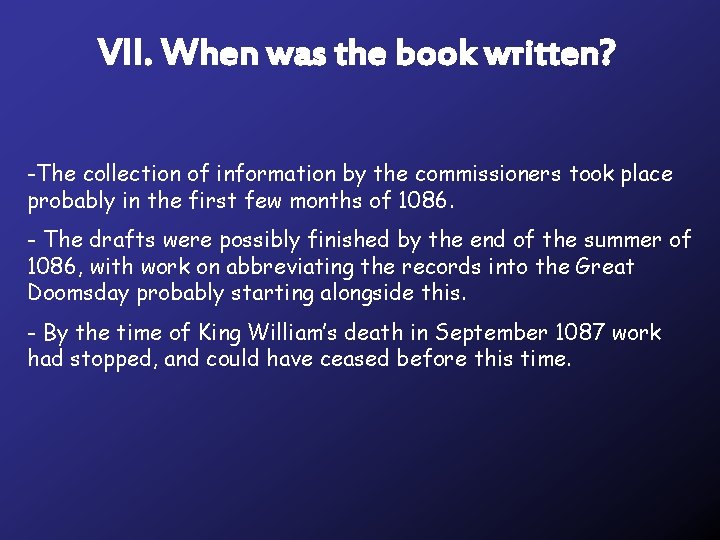 I What is Doomsday Book The Doomsday Book