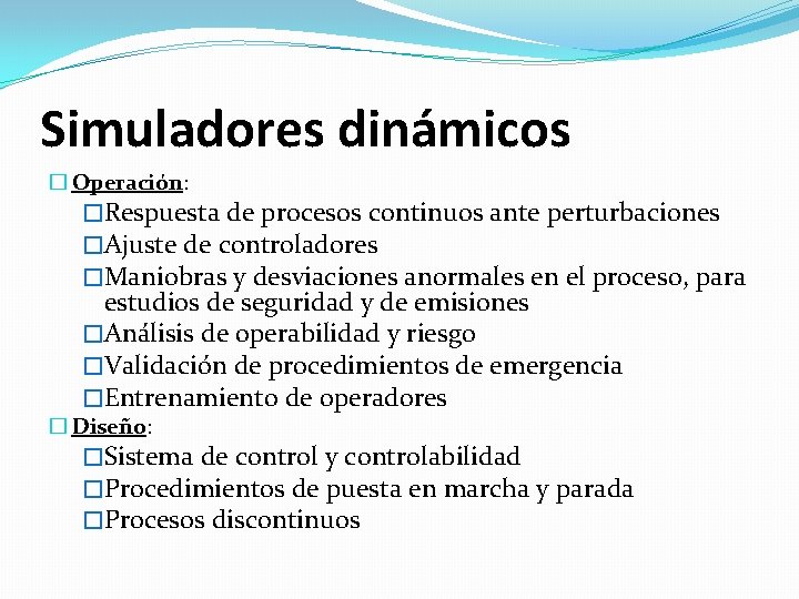 Simulacin de Procesos Prof MSc Juan E Rodrguez