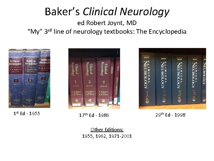 History of Neurology Midwest Neurology Part II A