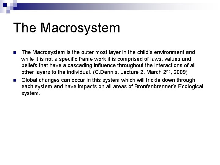 Ecological Map By Jesica Mc Hugh Virtual Child