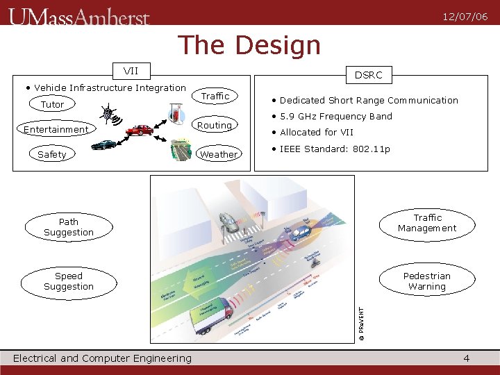 120706 DSRC Accident Warning System at Intersection Team