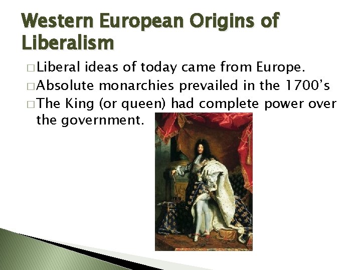 Exploring the Roots of Liberalism So 2 4