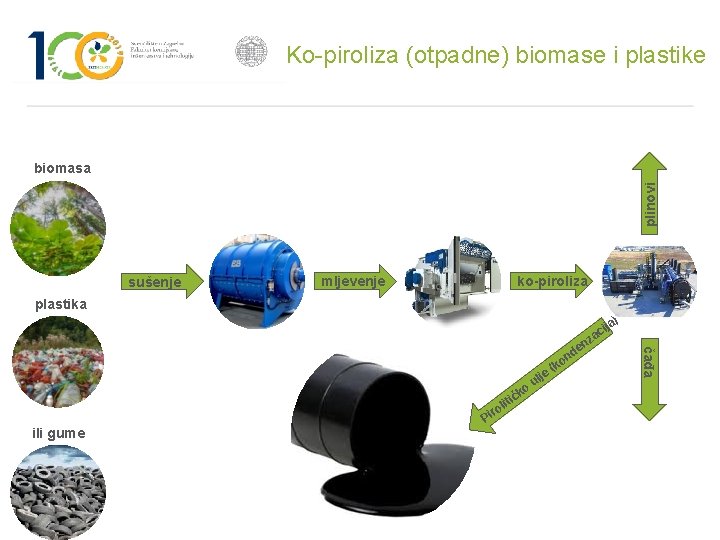 Piroliza biomase i plastike tehnologija termokemijske konverzije otpada