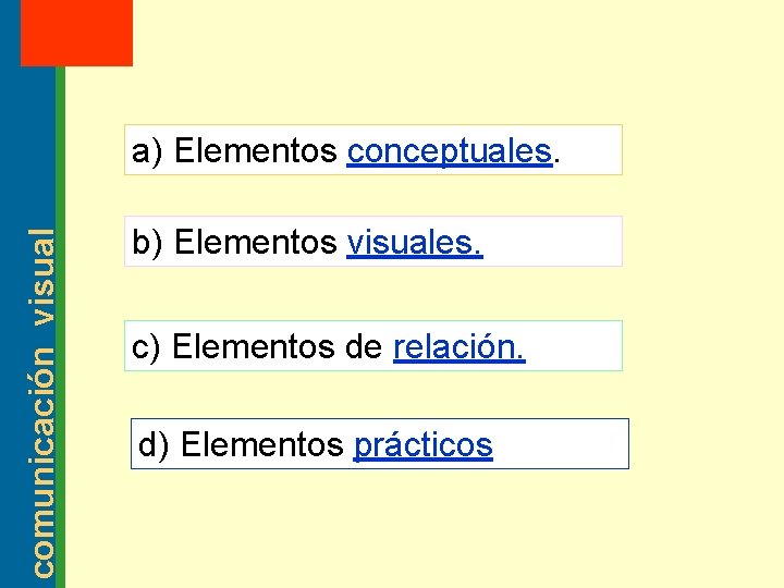 MT 2 comunicacin visual 2003 El lenguaje visual